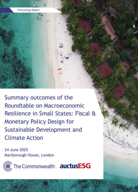 Summary outcomes of the Roundtable on Macroeconomic Resilience in Small ...